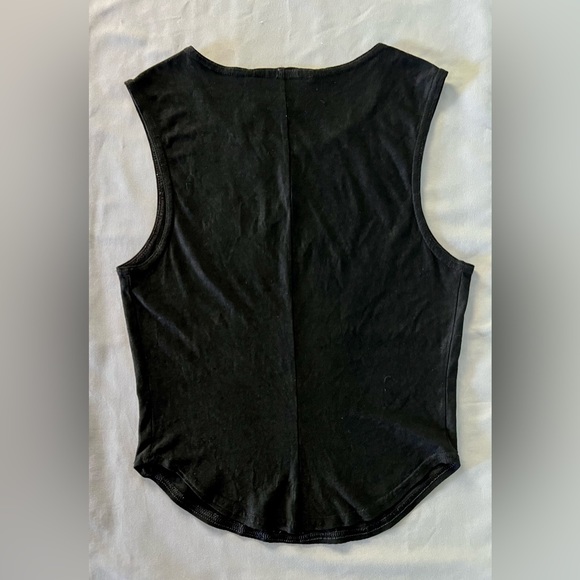 Lip Service | Tops | Nwot Lip Service Black Mesh Gun Tank | Poshmark